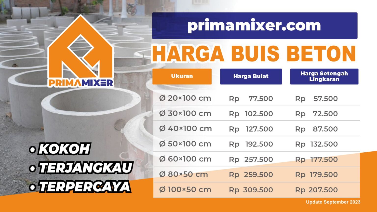 Jual Buis Beton Hong Gorong Gorong - Prima Mixer
